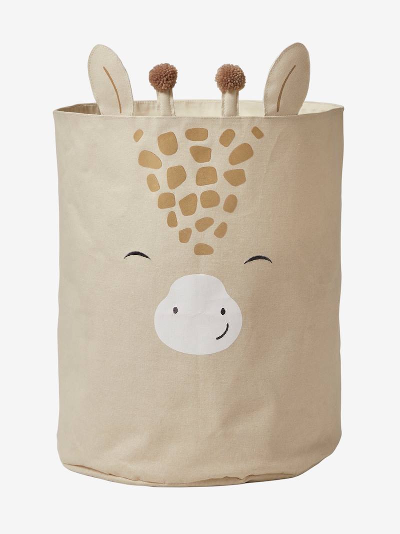 Giraffe XL Basket - sandy beige, Bedroom Furniture & Storage | Vertbaudet