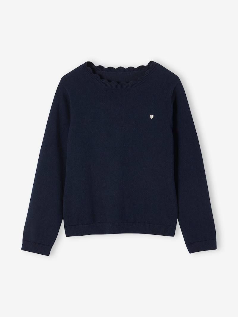 BASICS Jumper for Girls - grey green, Girls | Vertbaudet