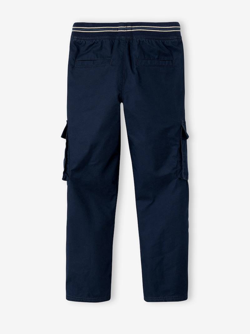 Straight-leg cargo trousers for boys with a slim hip fit, MorphologiK ...