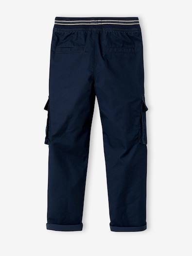 Straight-leg cargo trousers for boys with a slim hip fit, MorphologiK ...